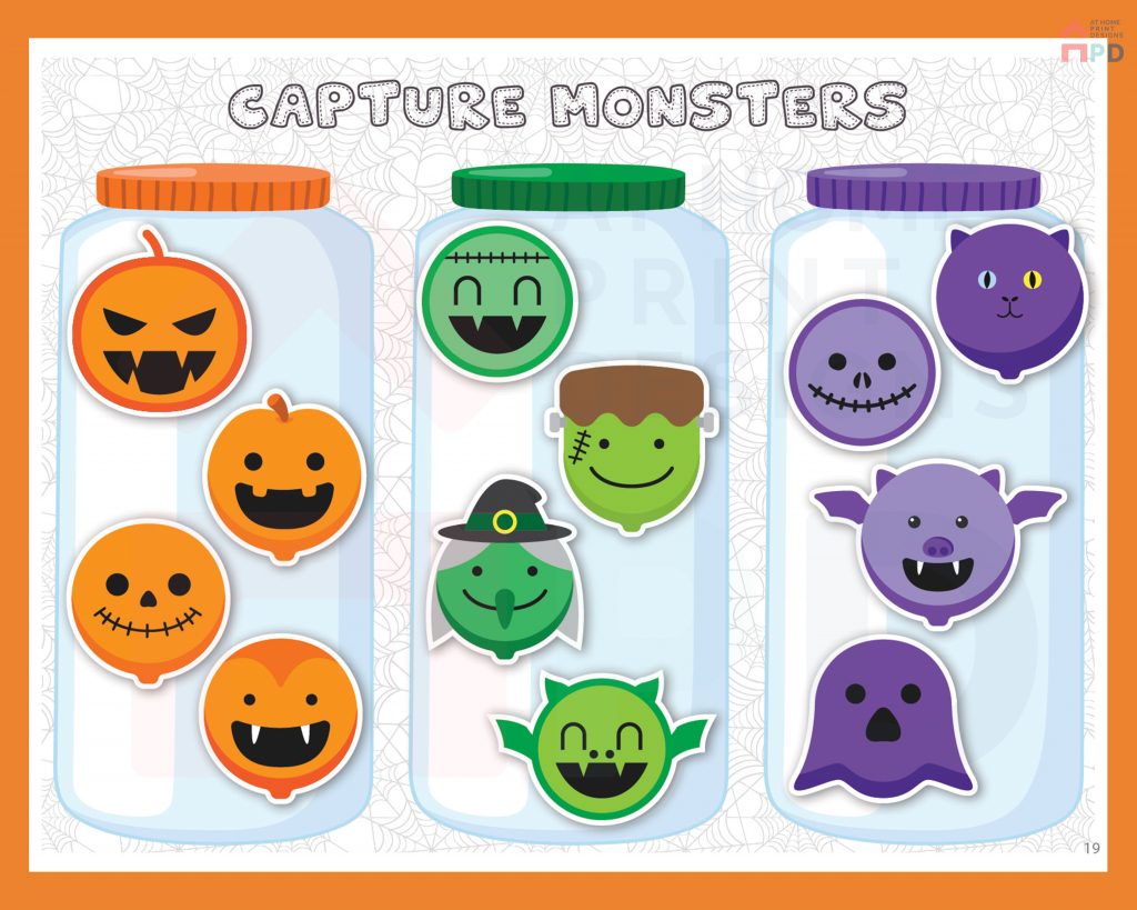 Printable Halloween Busy Book - Instant PDF Download - Mecapre Blogs